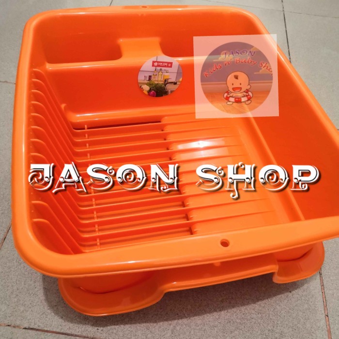 Jual Rak piring plastik/wadah piring, sendok dll Lion Star (ada alas ...