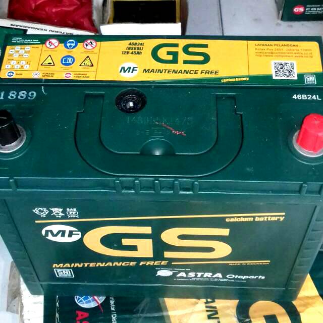 Jual Aki Accu Kering Grand Livina, March, Evalia, Voxy, Noah, Latio, Altis, Baleno, GS MF NS60L ...