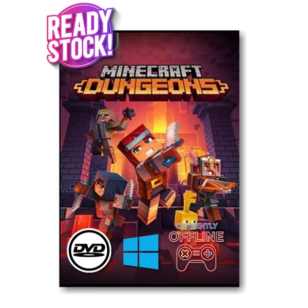 Jual Minecraft Dungeons Cloudy Climb DVD Games PC | Shopee Indonesia