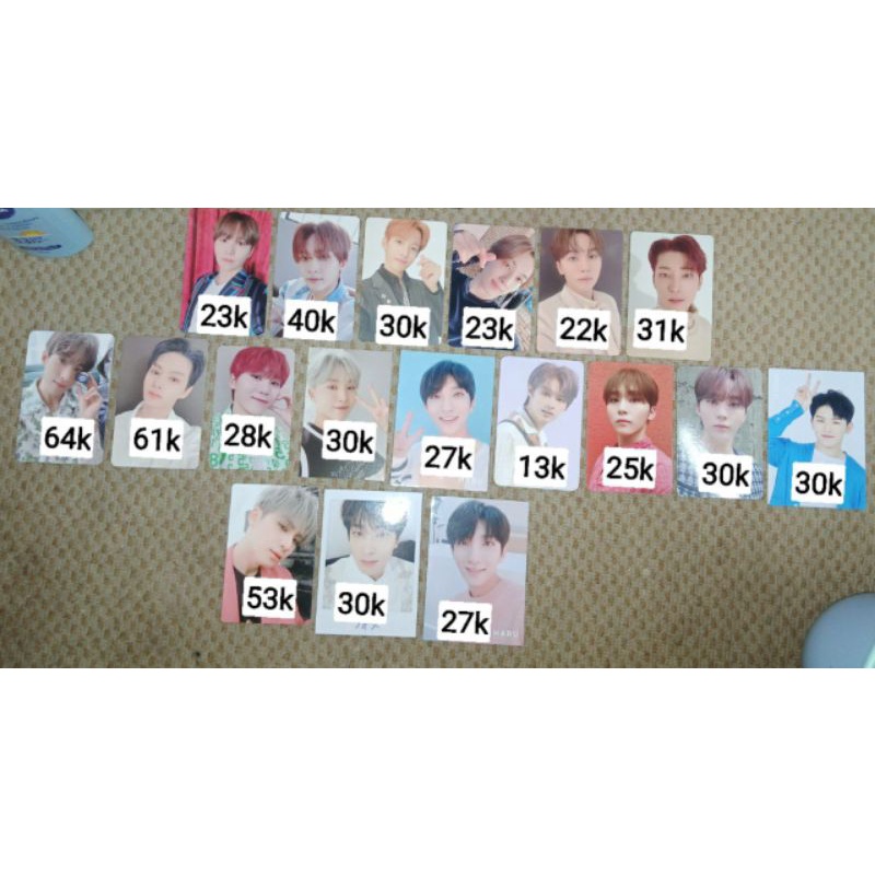 Jual PC PHOTOCARD SEVENTEEN SG2019 SG2022 INCOMPLETE AN ODE ATTACCA CARVER CARAT VERSION ...