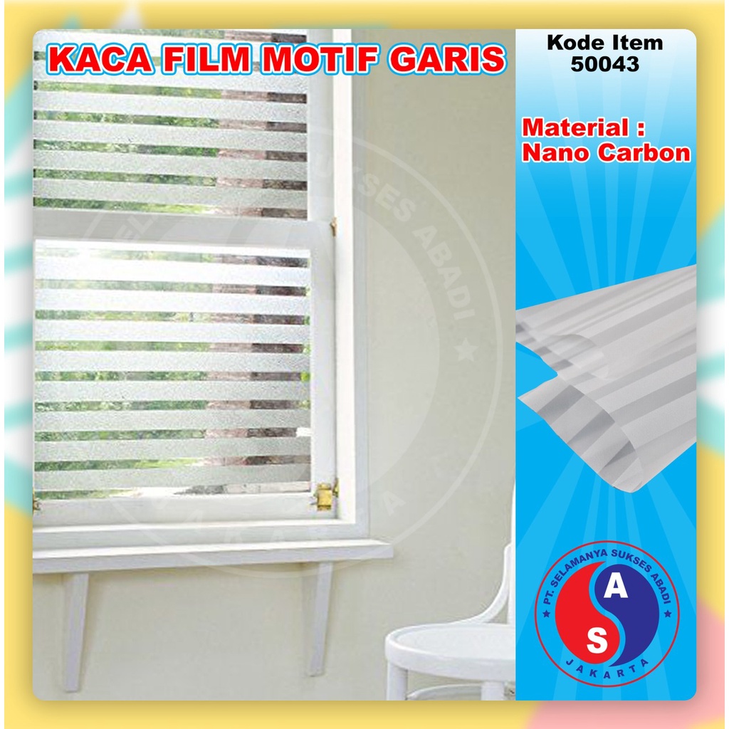 Jual STIKER STICKER KACA FILM JENDELA LINE WHITE BIG GARIS PUTIH BESAR ...