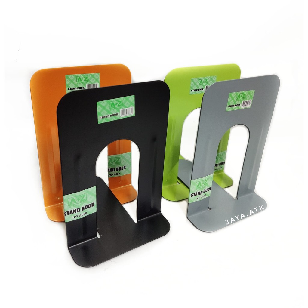 Jual PEMBATAS BUKU BESI BOOK END BESAR 8 IN 20 CM PENYANGGA BUKU ...