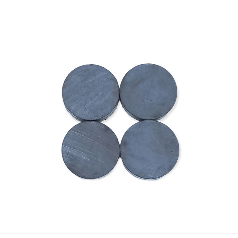 Jual Magnet hitam bulat polos 2 sisi bulak balik per 10 pcs | Shopee ...