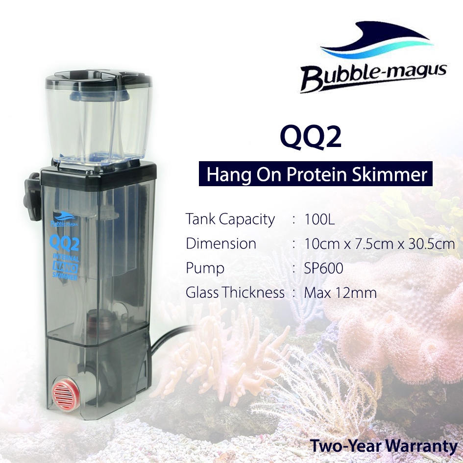 Jual Bubble Magus QQ2 Hang On Protein Skimmer | Shopee Indonesia