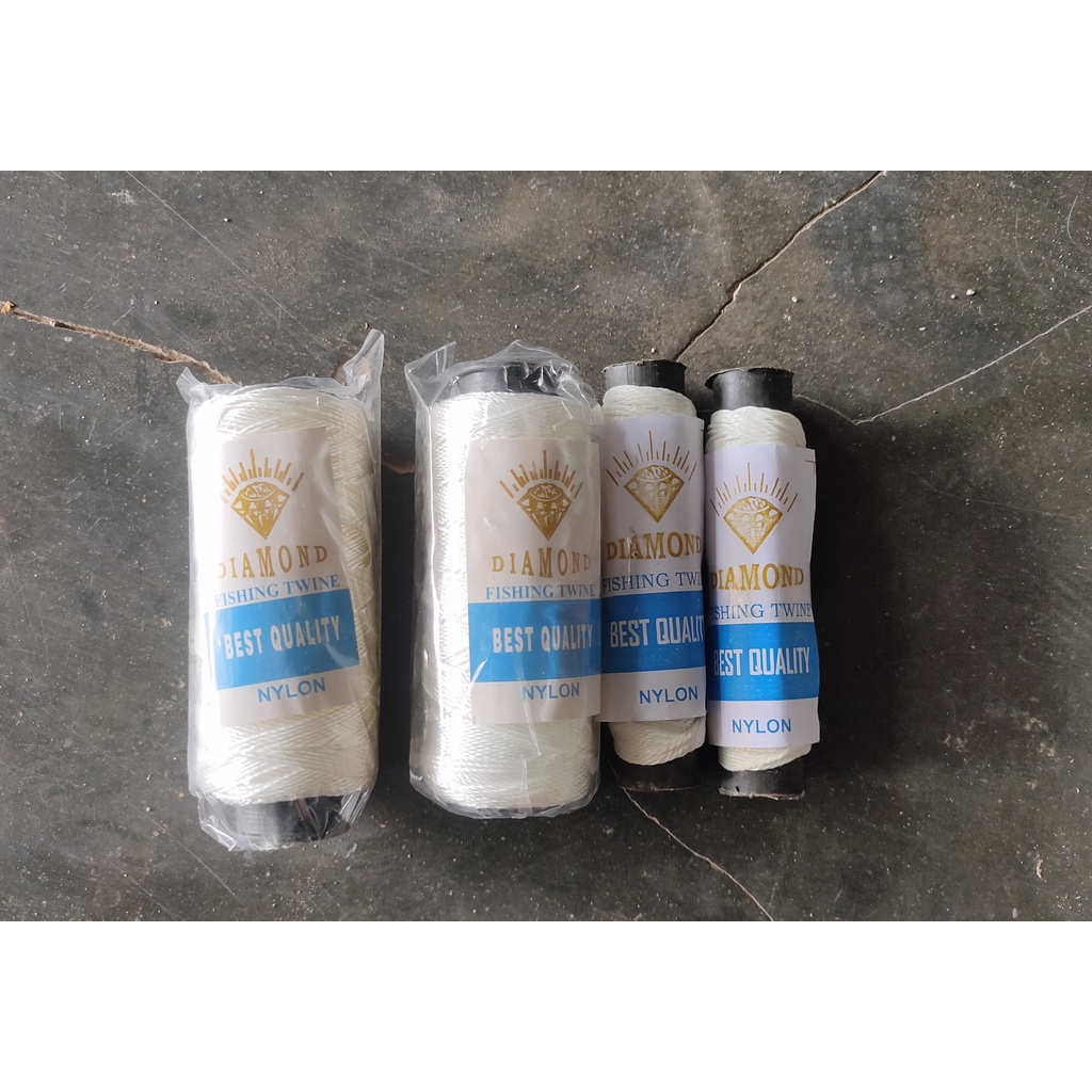 Jual Benang Nilon Putih Diamond / Benang Nilon Tukang Bangunan | Shopee ...