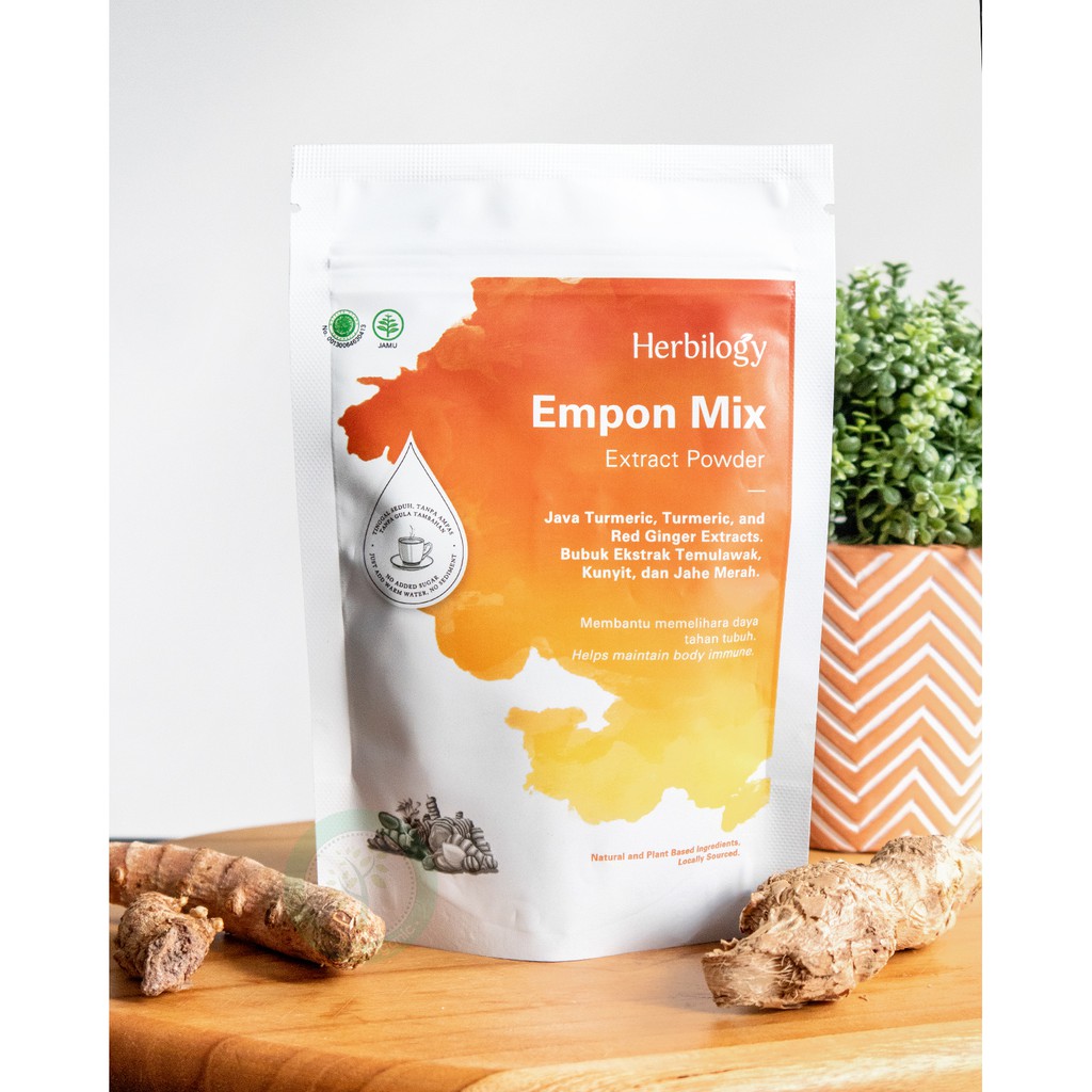 Jual HERBILOGY EMPON MIX EXTRACT POWDER 100GR | Shopee Indonesia