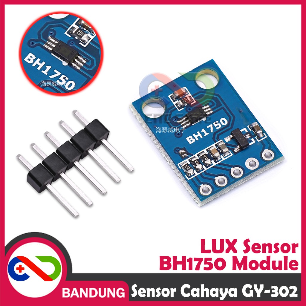 Jual GY-302 BH1750 MODULE SENSOR CAHAYA LUX SENSOR INTENSITAS CAHAYA ...