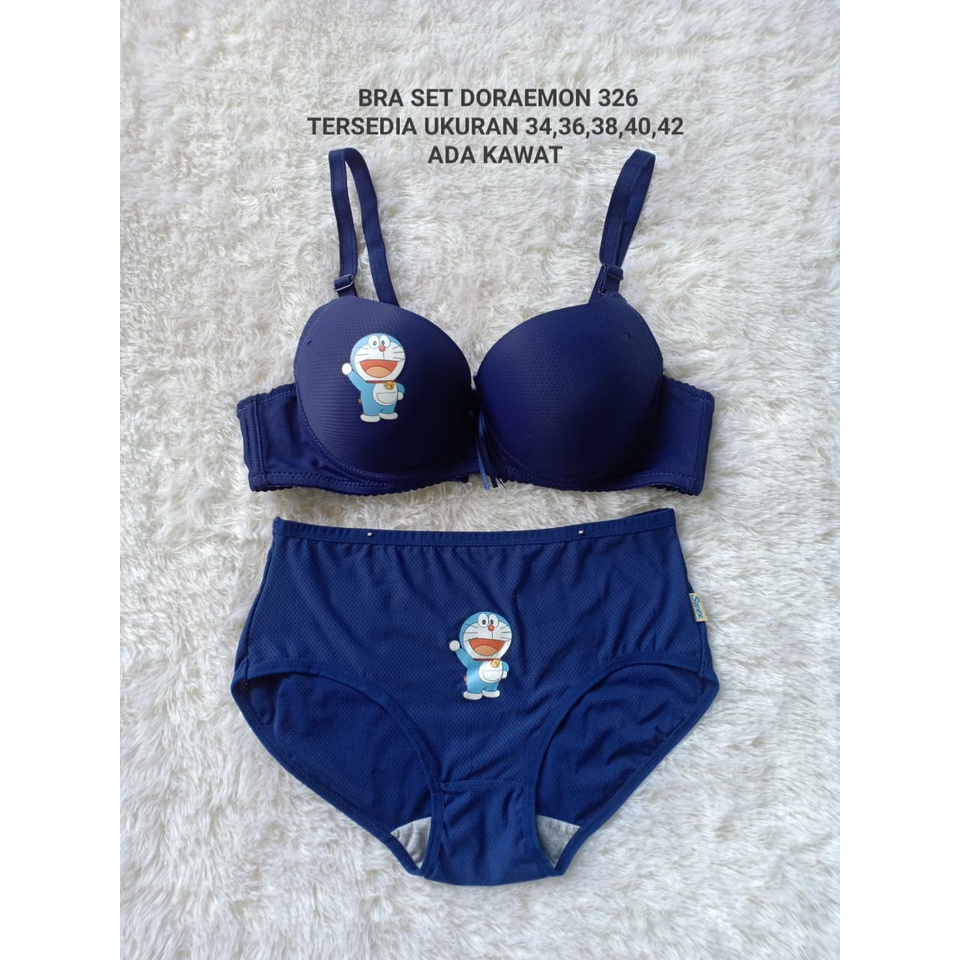 Jual BRA SET DORAEMON / DORAEMON / DALAMAN WANITA / BRA CD DORAEMON ...