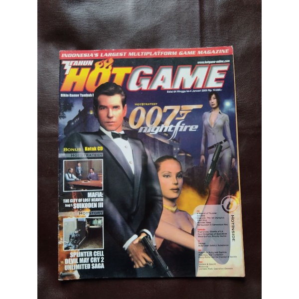 Jual majalah HOTGAME Edisi 2002-2003 Majalah Game Online HOTGAME edisi ... Jual majalah HOTGAME Edisi 2002-2003 Majalah Game Online HOTGAME edisi ...
