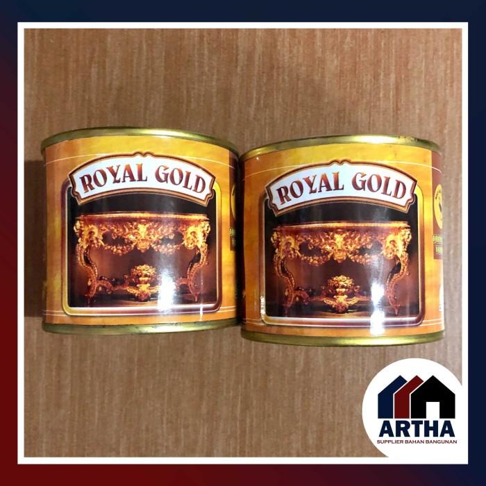 Jual Cat Kayu Dan Besi Emas / Neo Alkycoat Royal Gold / Cat Emas 200 Ml ...