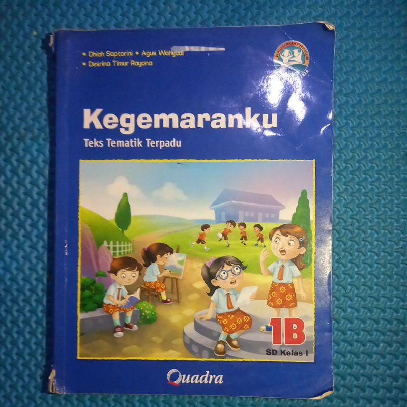 Jual BUKU Kegemaranku teks tematik terpadu KELAS 1B QUADRA | Shopee ...