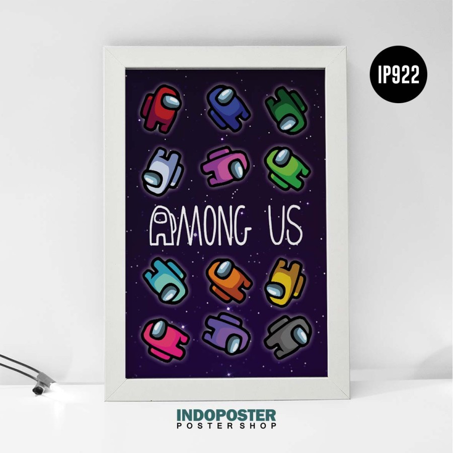 Jual Poster Among Us The Crew Game PIPIMOCI A3 45X30cm | Shopee Indonesia