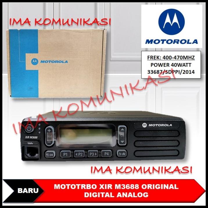 Jual Radio Rig Motorola Xir M3688 Uhf 40Watt Original | Shopee Indonesia