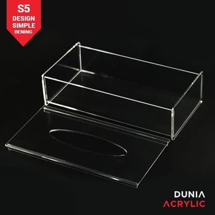 Jual Tempat tissue / display tissu acrylic / akrilik / tempat tisu ...