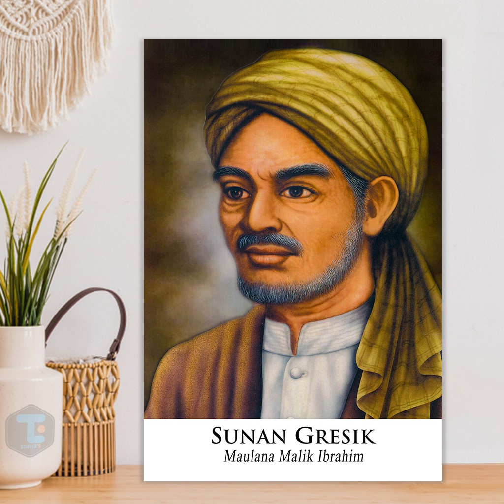 Jual Poster Sunan Ulama Habib Hiasan Dinding Walisongo Lukisan Tokoh ...