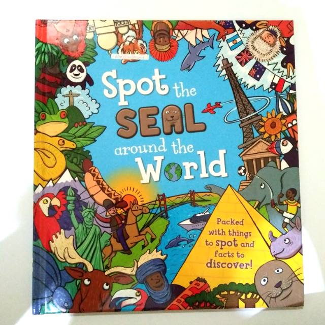 Jual Spot the Seal Around the World: Packed with things to spot and ...