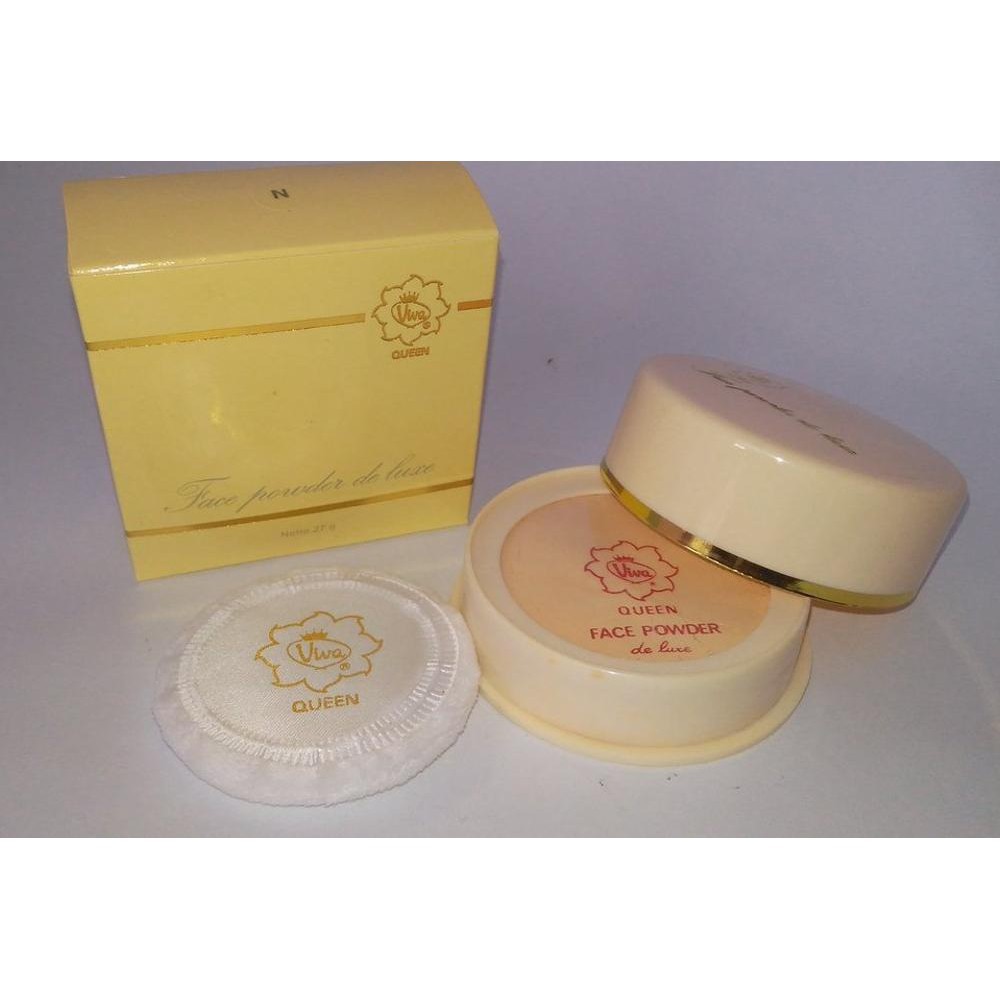 Jual Viva Queen Face Powder De Luxe Bedak Doos 27g Halal | Shopee Indonesia