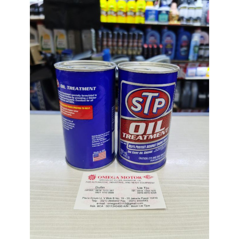 Jual stp oil treatment 300ml (campuran oli mesin) original asli 100% ...