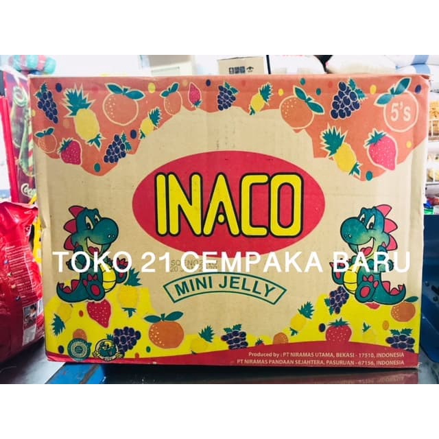 Jual Inaco Mini Jelly 5 Cups - 1 KARTON isi 72 PACK | Agar Ager Inaco ...