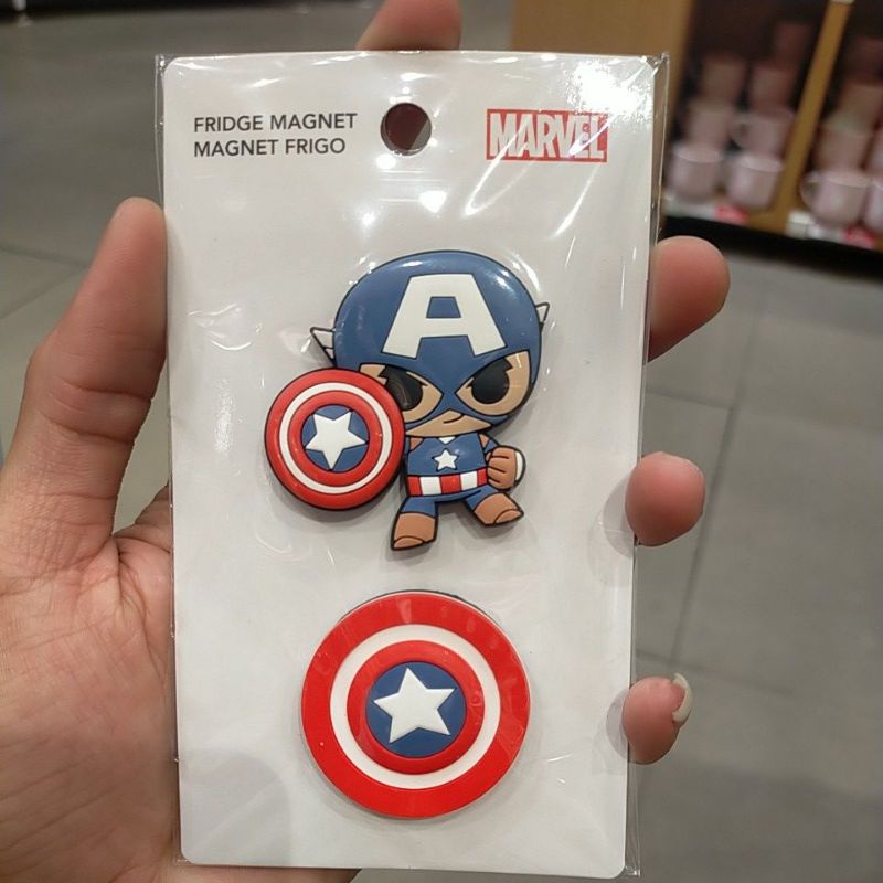 Jual Miniso X Marvel Collection Figure Fridge Magnet (2pcs) | Shopee ...