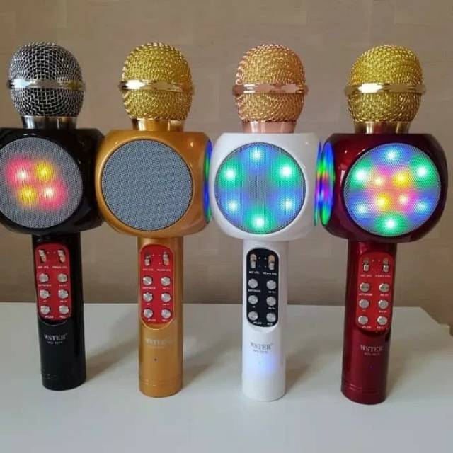 Jual MIC WS-1816 WSTER BLUETOOTH WIRELESS | Shopee Indonesia