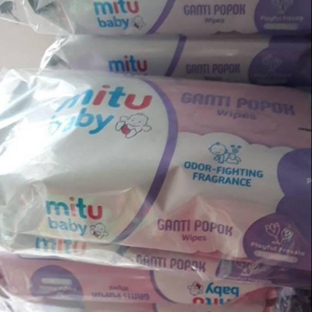 Jual MITU BABY WIPES 50'S PINK SWEET ROSE ECER/PAKET HEMAT ~ READY AF1 ...