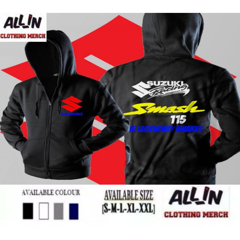 Jual JAKET SUZUKI RACING SMASH 115 THE LEGENDARY AWAKES PREMIUM QUALITY ...