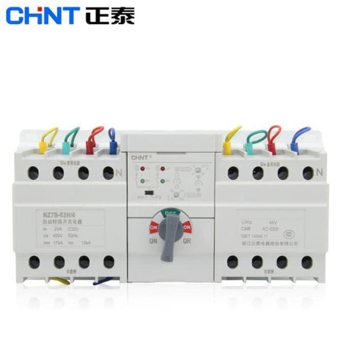 Jual Chint Nz7B Panel Ats 4P 63A Automatic Transfer Switch Pln Genset | Shopee Indonesia