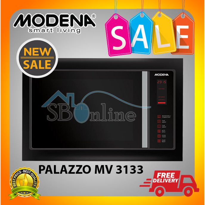 Jual Microwave Oven Palazzo Modena MV 3133 With Convection | Shopee ...