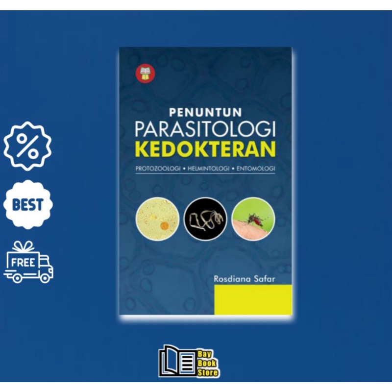 Jual BUKU PENUNTUN PARASITOLOGI KEDOKTERAN (PROTOZOOLOGI-HELMINTOLOGI ...