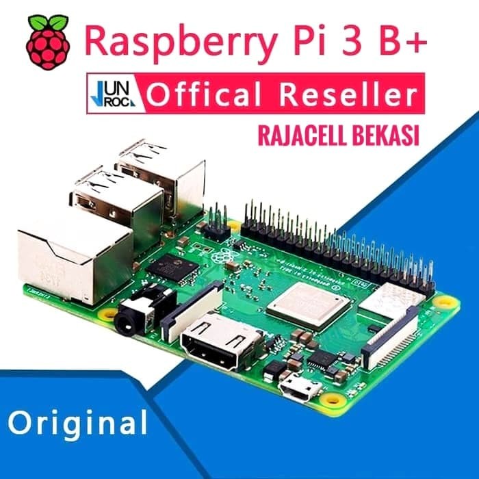 Jual Original Raspberry Pi 3 Model B+ 3+ Pi 3 B Plus BCM2837B0 1,4GHz ARM | Shopee Indonesia