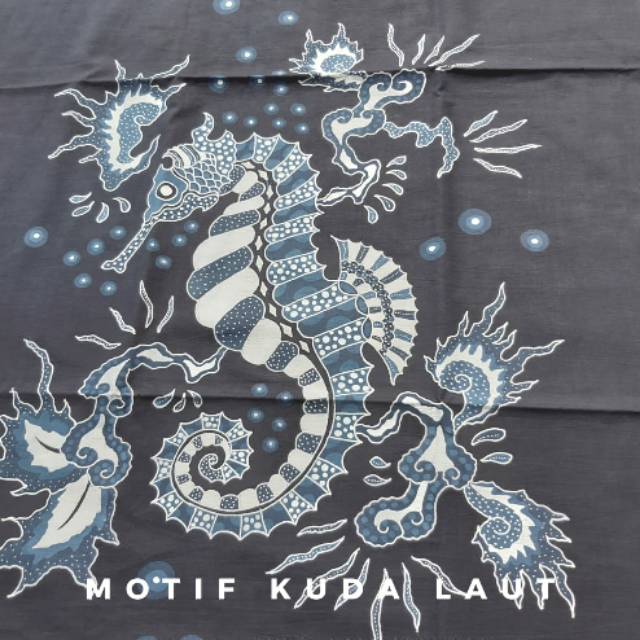 Jual BATIK TRUSMI / KAIN BATIK MOTIF KUDA LAUT / BATIK CIREBON | Shopee ...