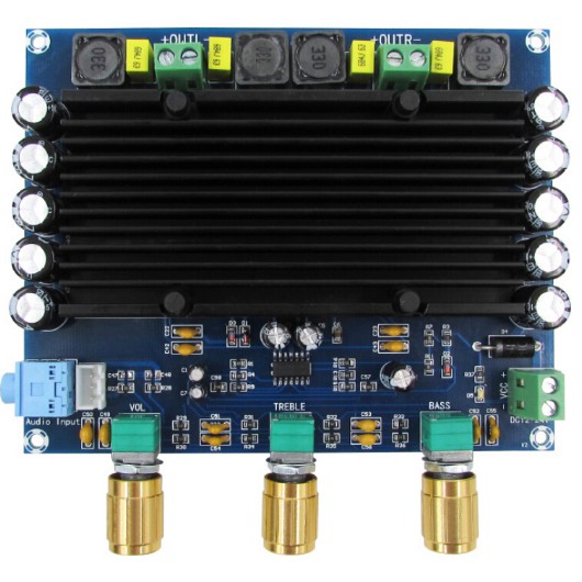 Jual TPA3116 TPA3116D2 Class D Amplifier 2 x 150 Watt with Tone Control ...