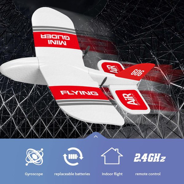 Jual Pesawat Remote Remot Control rc pesawat plane mini 2.4Ghz 2 ...