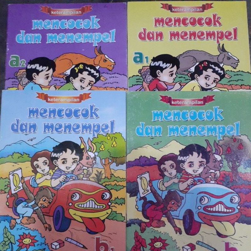 Jual Mencocok dan Menempel - untuk TK/PAUD | Shopee Indonesia