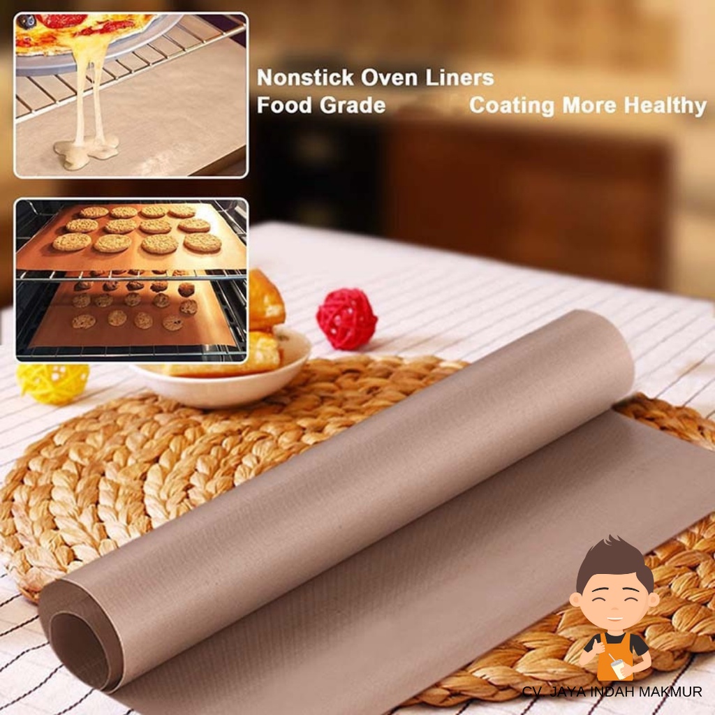 Jual Fabric BAKING MAT SHEET Fiberglass silfat 60x40 Alas Baking Bagus ...