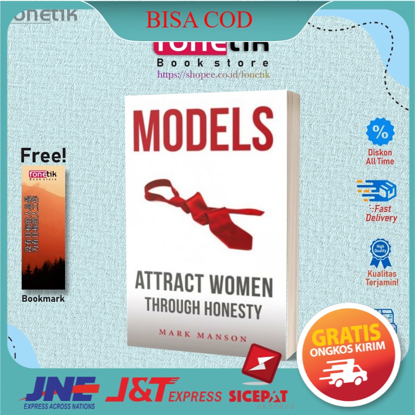 Jual Models: Attract Women Through Honesty - Mark Manson (English ...