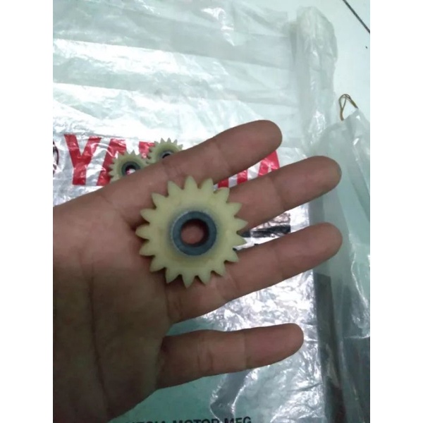Jual gear gigi gir pompa oli oil pump r25 R25 mt25 | Shopee Indonesia