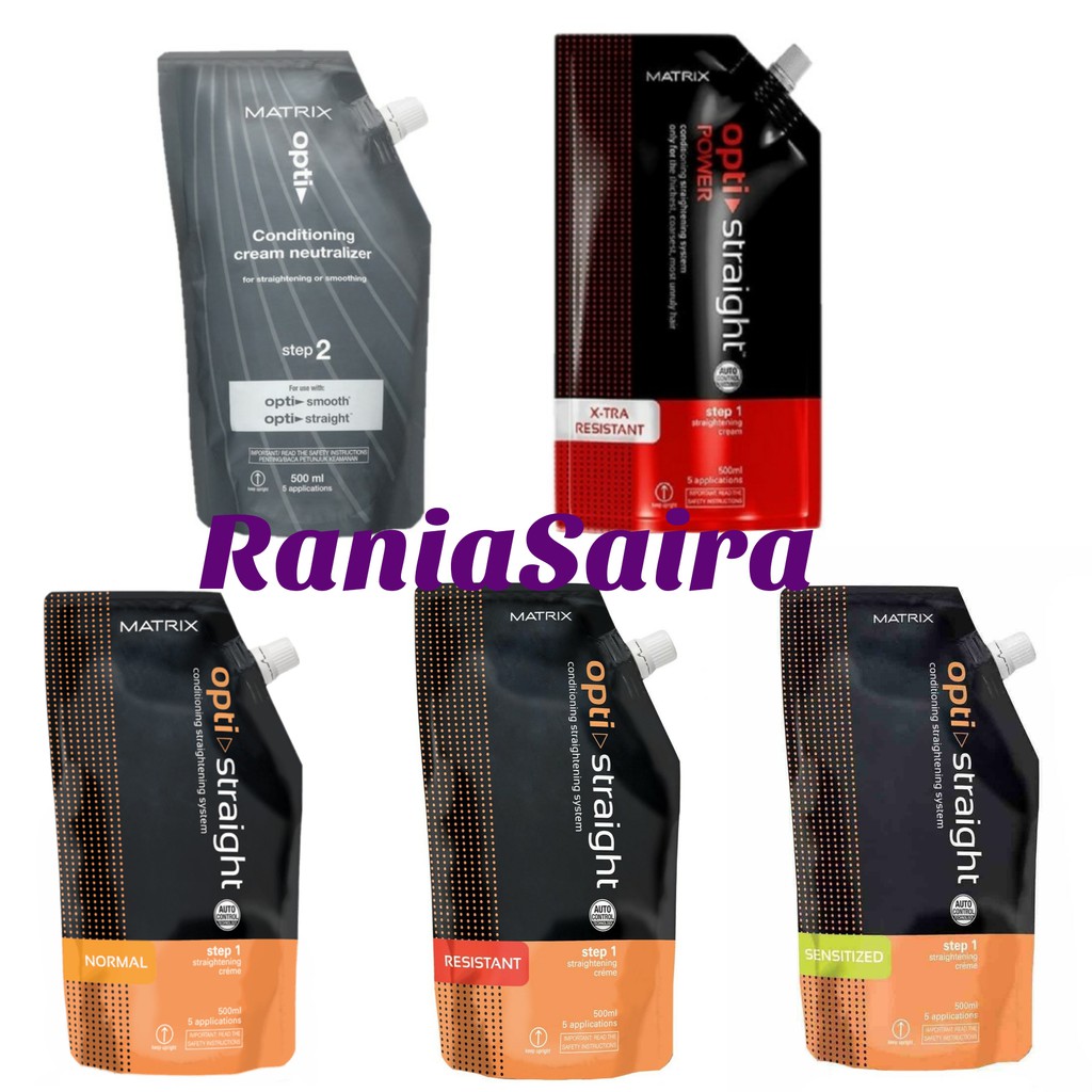 Jual MATRIX Optistraight / Opti Straight 500ml STEP 1 Obat Pelurus ...