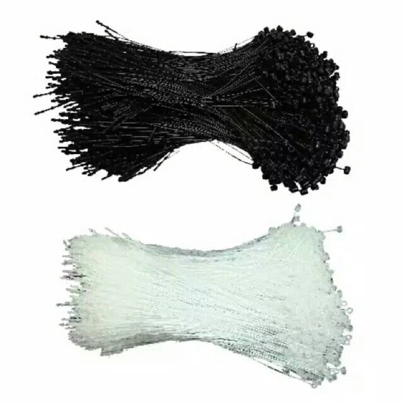 Jual Tali Hangtag Tali Handtag Merk Hitam dan Putih Premium Loop Pin ...