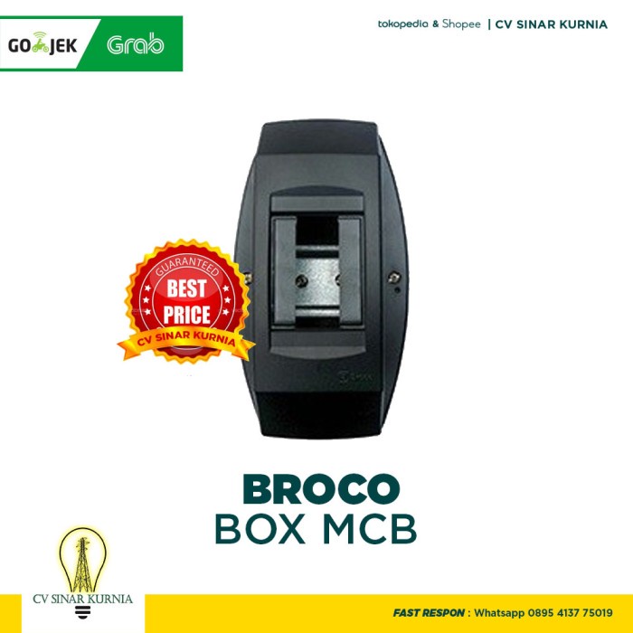 Jual Box MCB 1-2 Group Outbow Broco - 17102 ORIGINAL | Shopee Indonesia