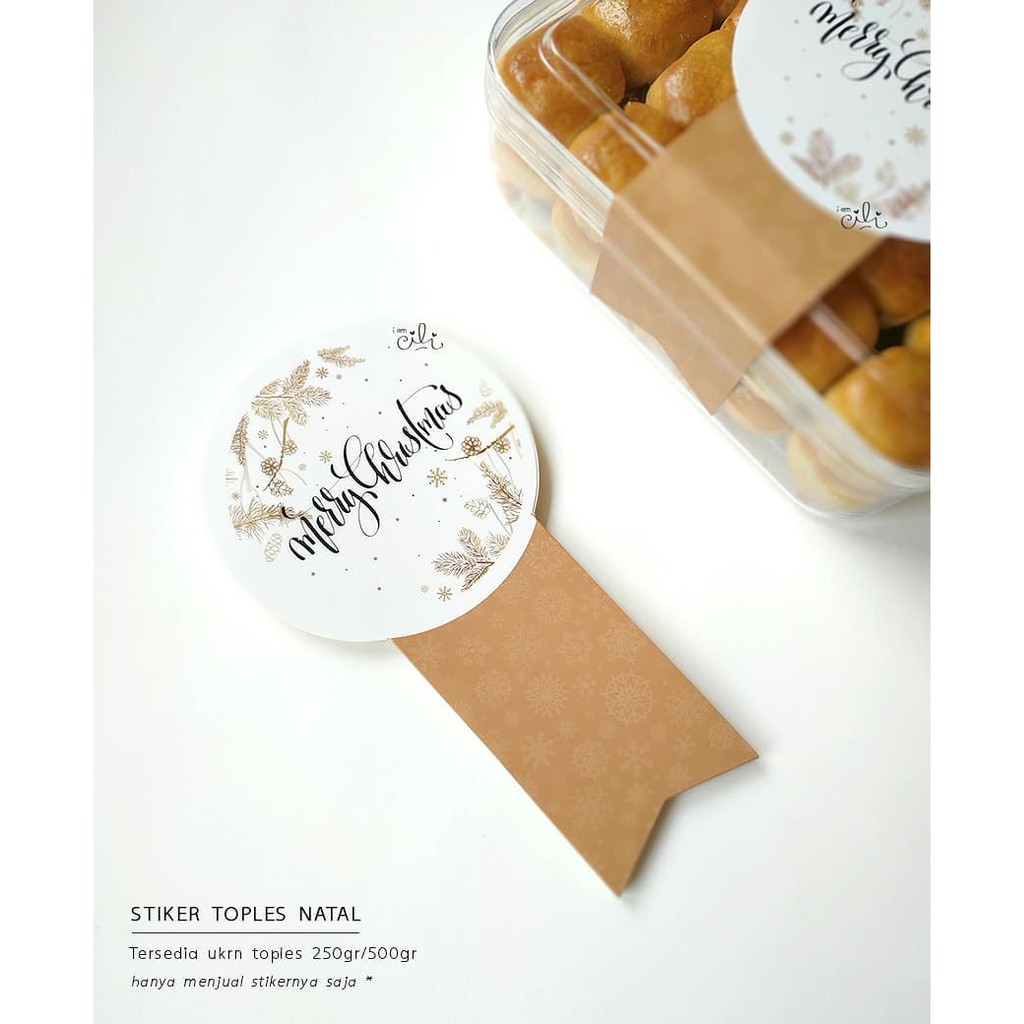 Jual cetak sticker toples, jasa cetak sticker toples, cetak label kue ...