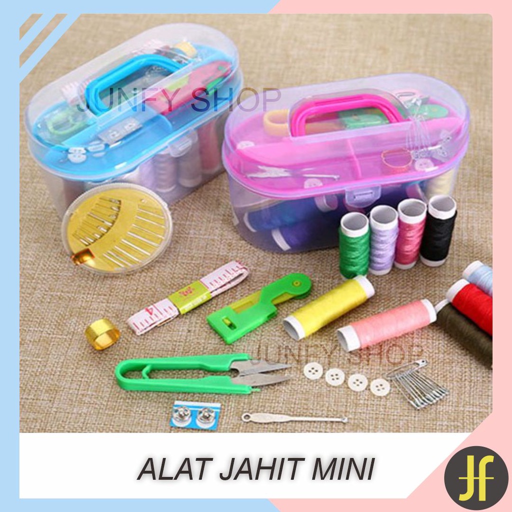 Jual J017 Perlengkapan Alat Jahit mini , alat jahit set alat jahit ...