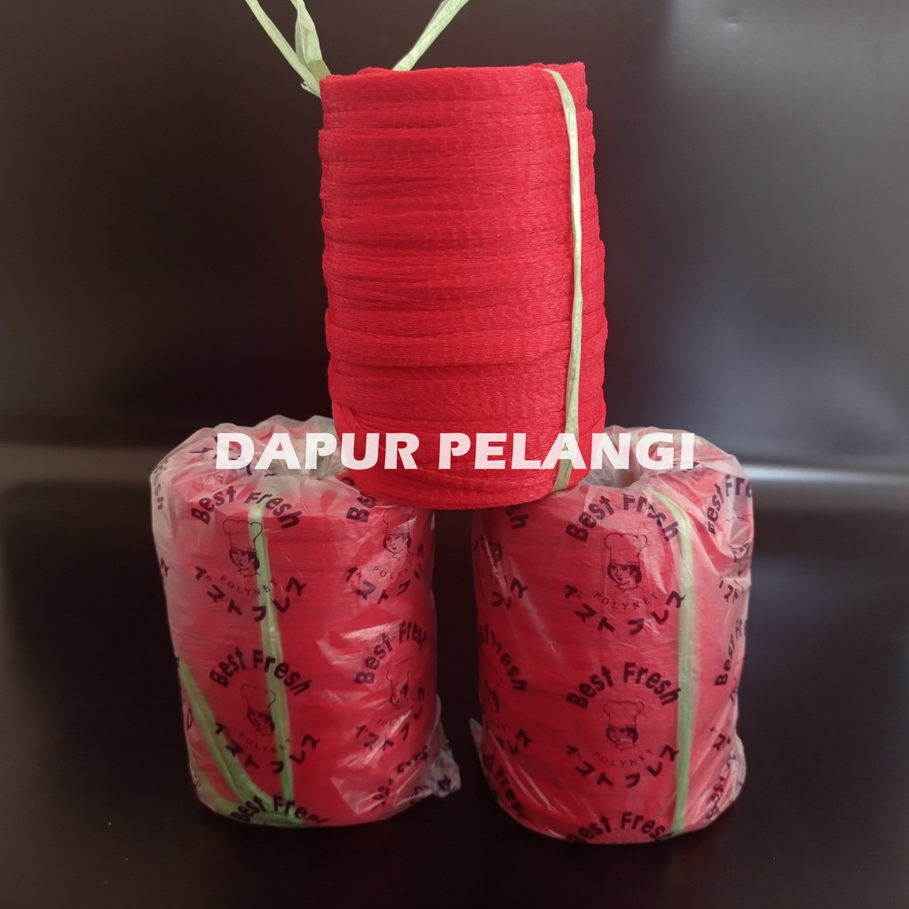Jual polynet / jaring buah roll kecil merk best fresh 100m | Shopee ...