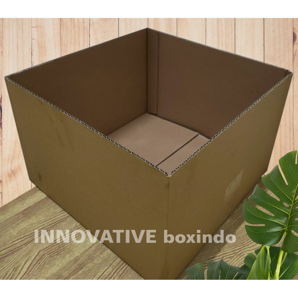 Jual Kardus/Box/Karton/Polos/Puding 30x30x20 cm (Tray Bot Heebe ...