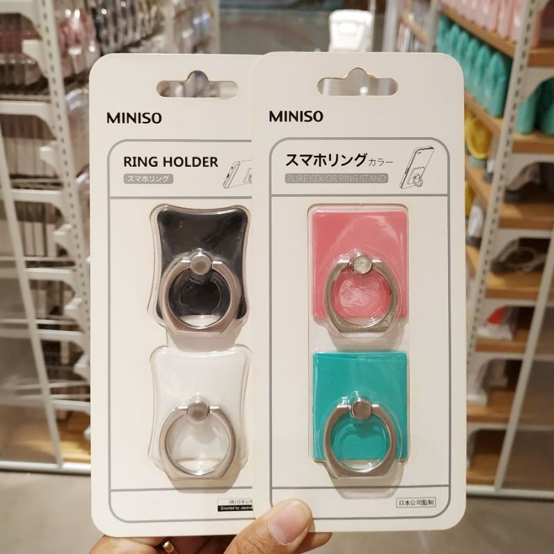 Jual MINISO Phone Bracket / Ring Holder miniso RING HOLDER MARVEL ...