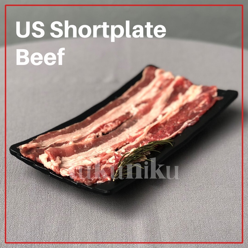 Jual BOGOR US /AUS BEEF SLICE SHORTPLATE / DAGING SAPI YOSHINOYA IRIS ...