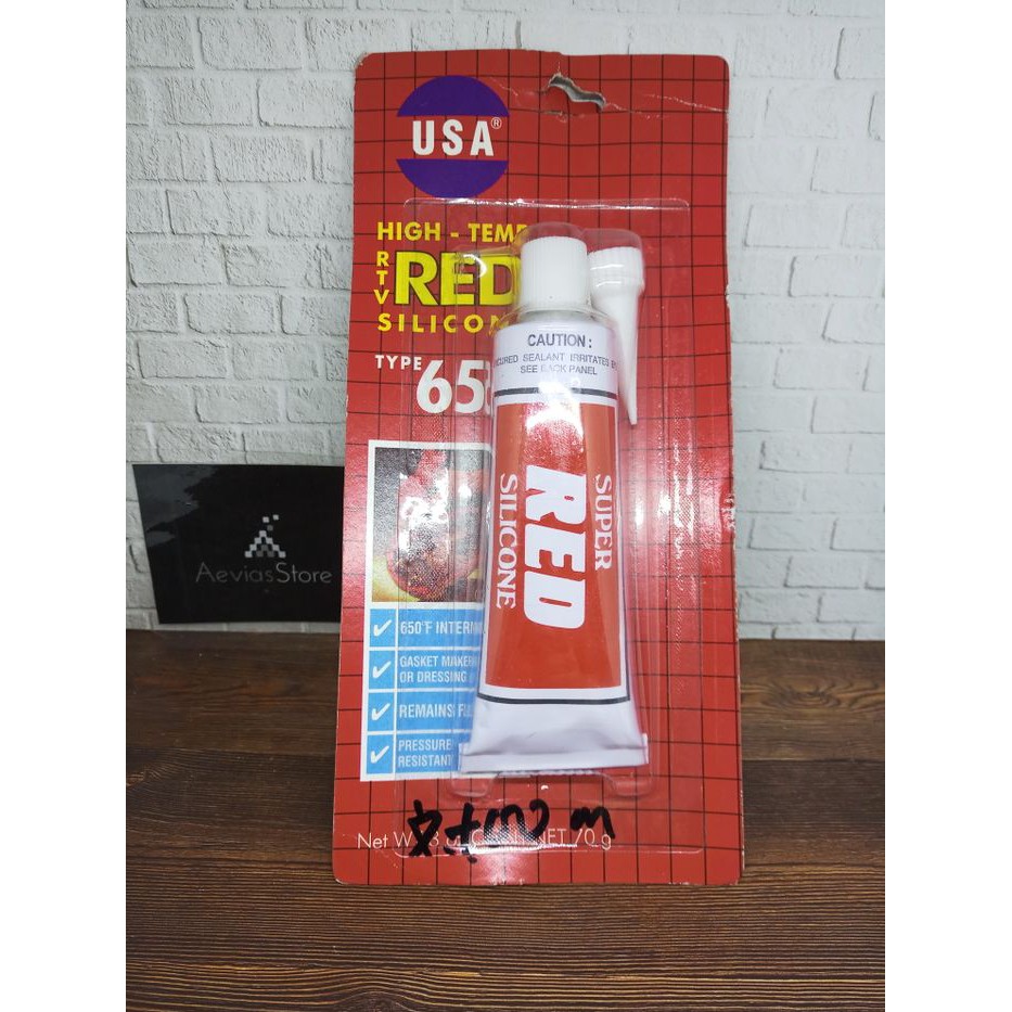 Jual Lem Red Hi - Temp Silicone 70gr | Shopee Indonesia