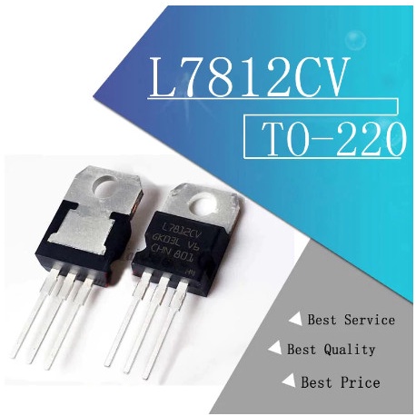 Jual Voltage Regulator IC Transistor L7812CV L7812 7812 DIP LM7812 12V | Shopee Indonesia