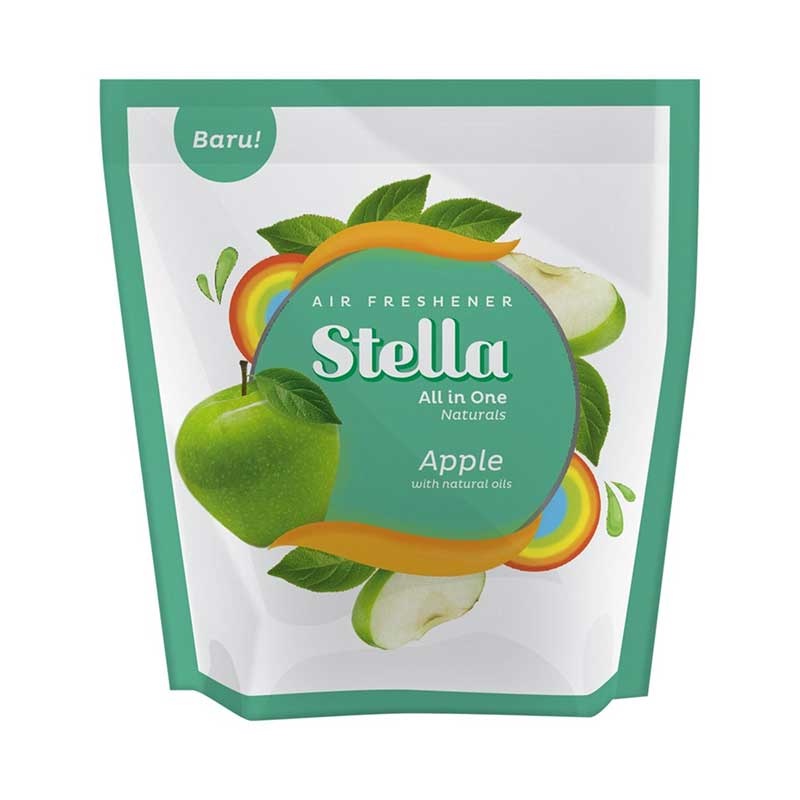 Jual STELLA All In One Air Freshener Apple 42 G | Shopee Indonesia